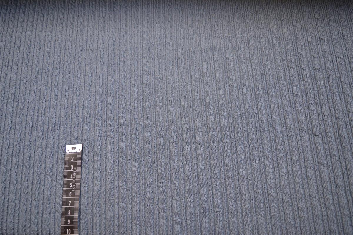 Wool chain/kabelstrik, Støvblå